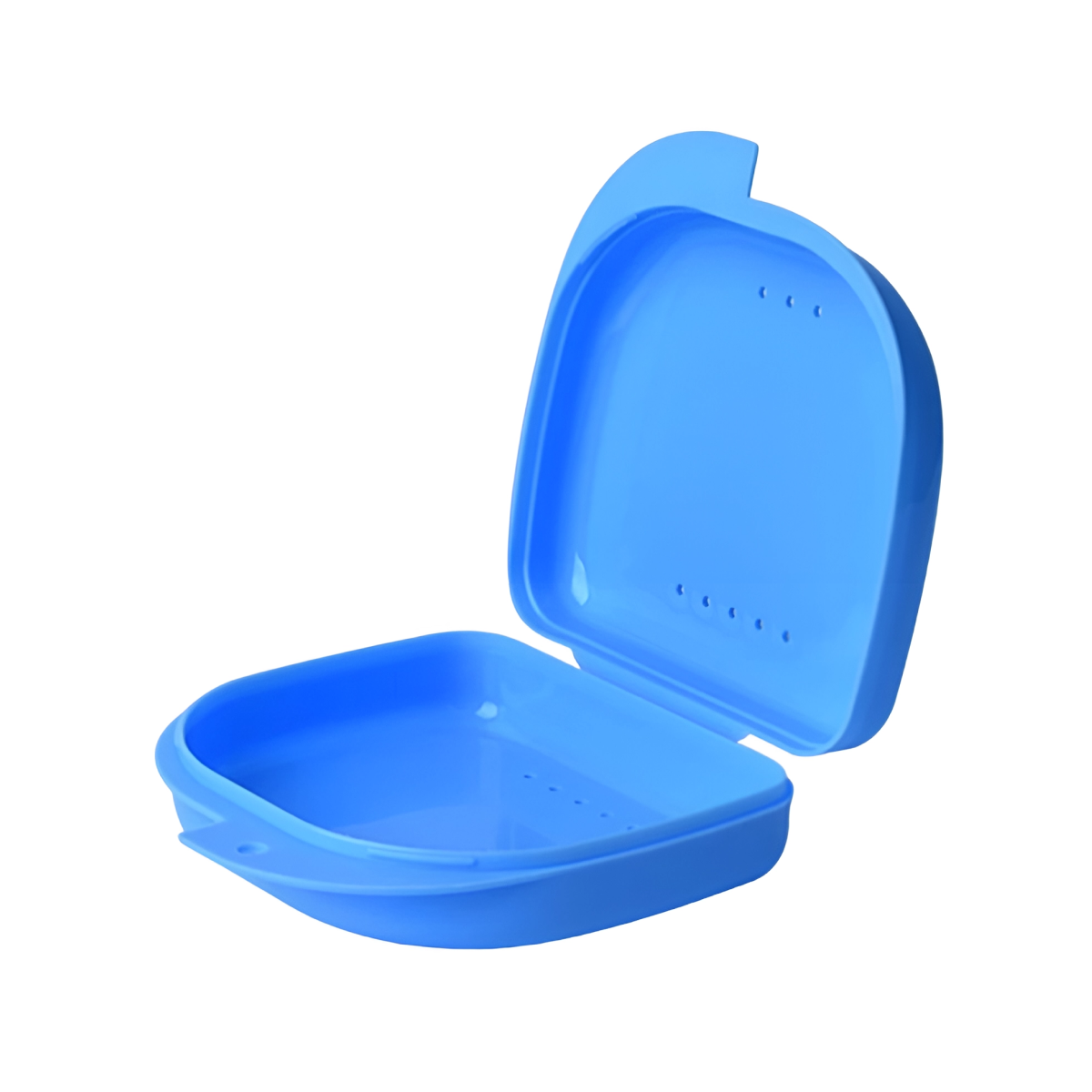 Футляр Miradent Dento-Box Blue для ортодонтических конструкций, синий