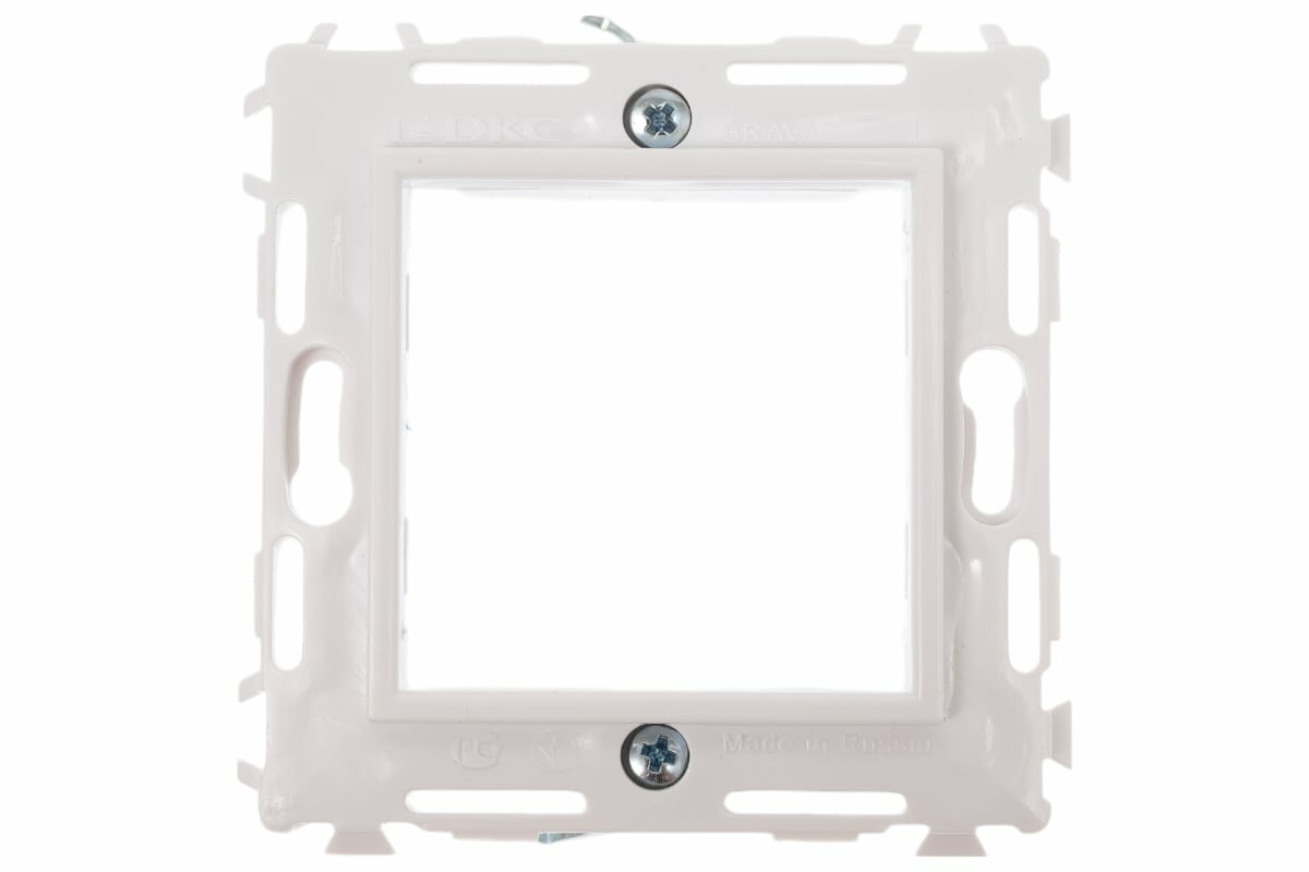 DKC каркас на 2 модуля белый RAL 9010 75020W для модульной сборки, прочный