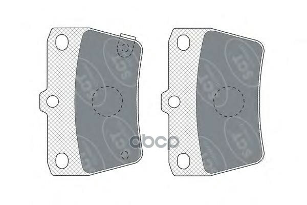 Колод. торм. перед. CHERY TIGGO 05-/11-/TOYOTA RAV 4 II 00-05 SCT арт. sp309
