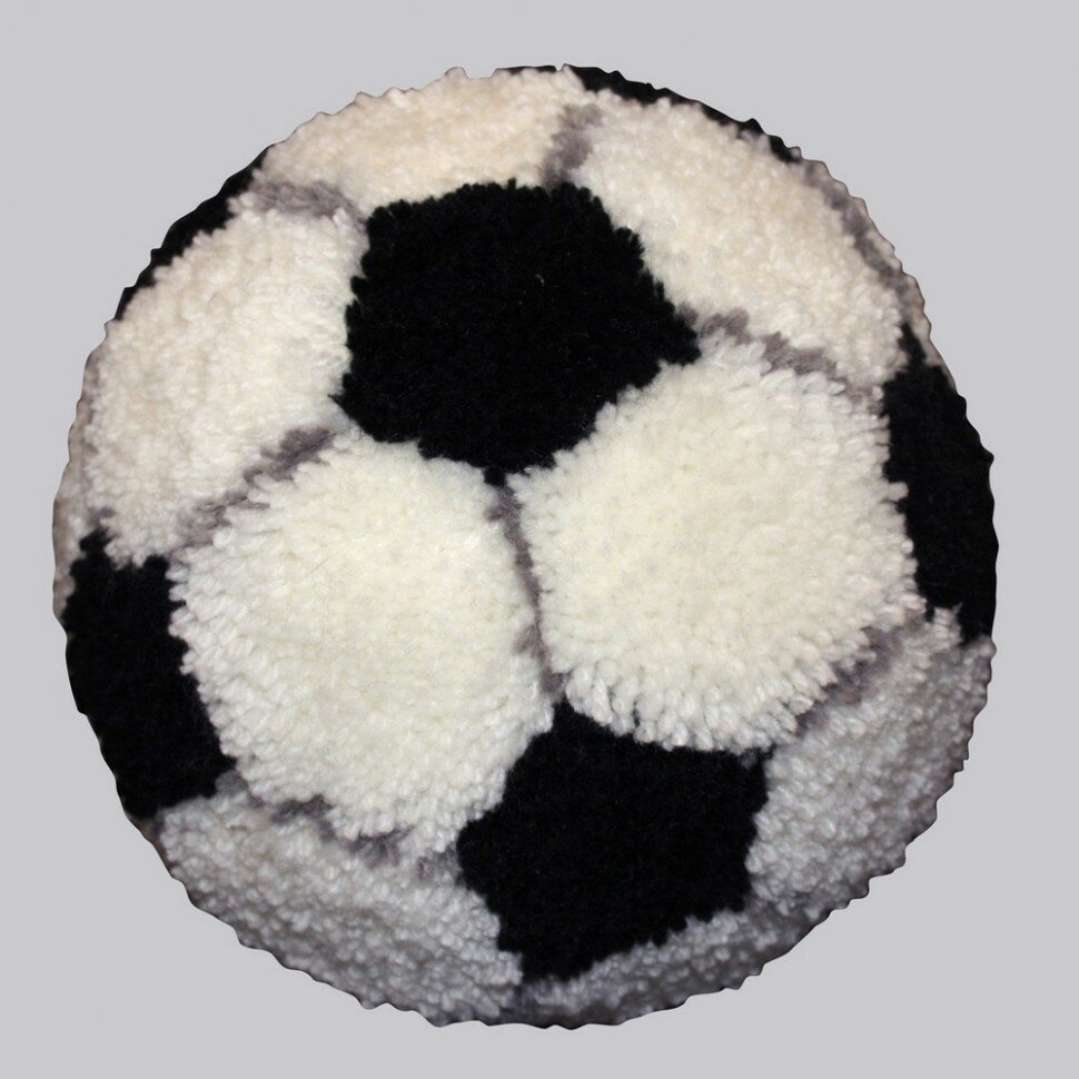 Набор - ковровая техника MCG Textiles #36233 Soccer Ball - Футбольный мяч, 25.4 см