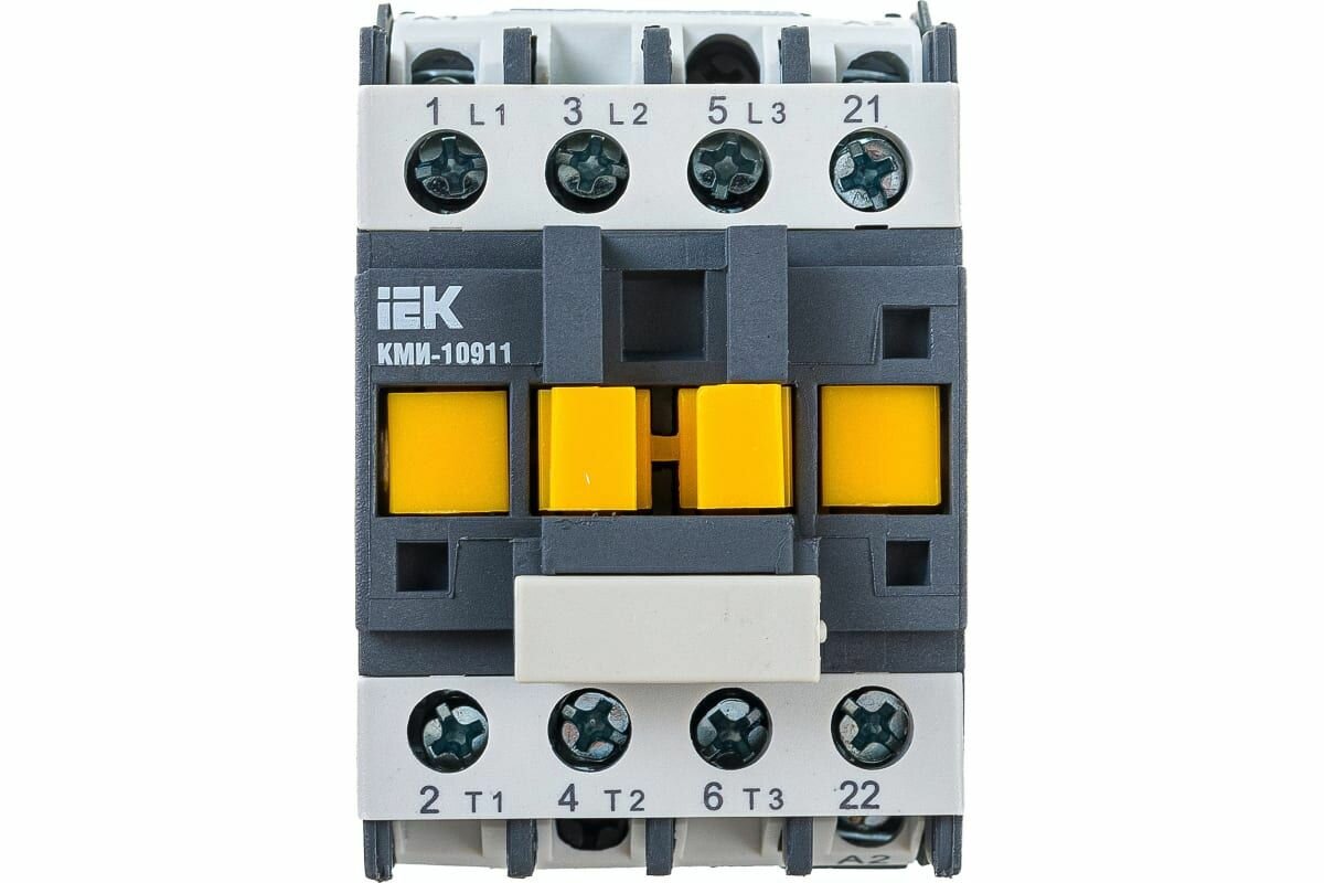 Контактор малогабаритный КМИ-10911 9А 230В/АС3 1NC IEK KKM11-009-230-01