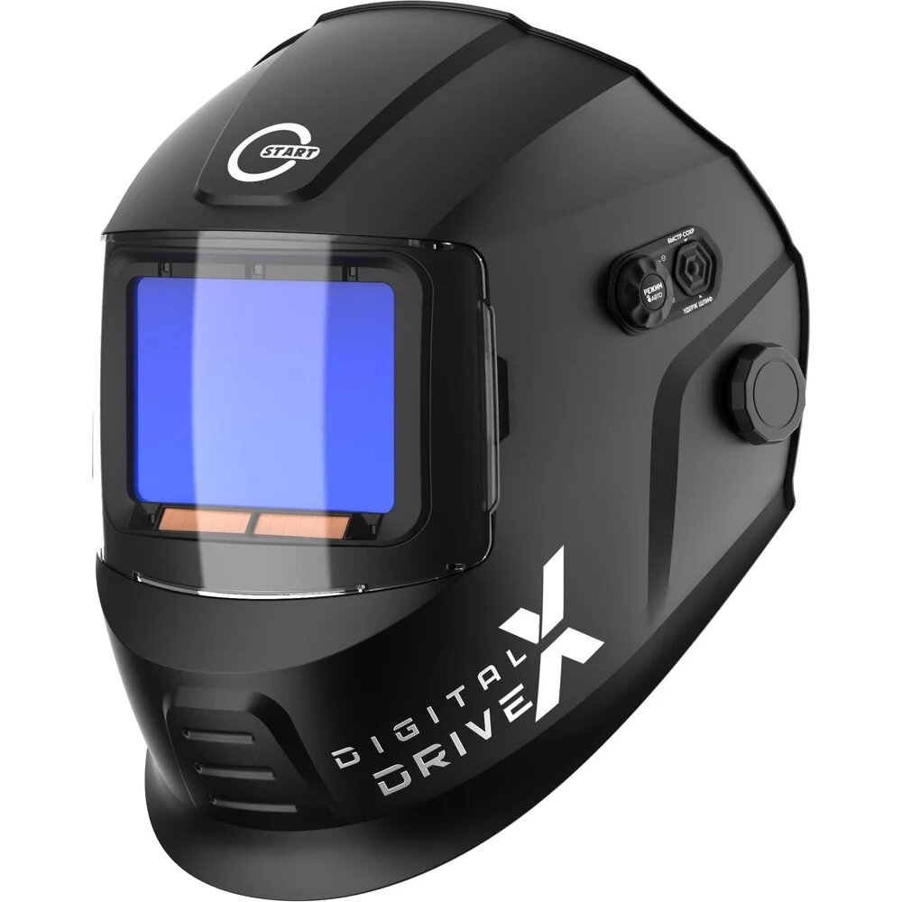 Маска сварщика START DIGITAL X DRIVE 51ST06X, хамелеон, солнечная батарея, 14DIN