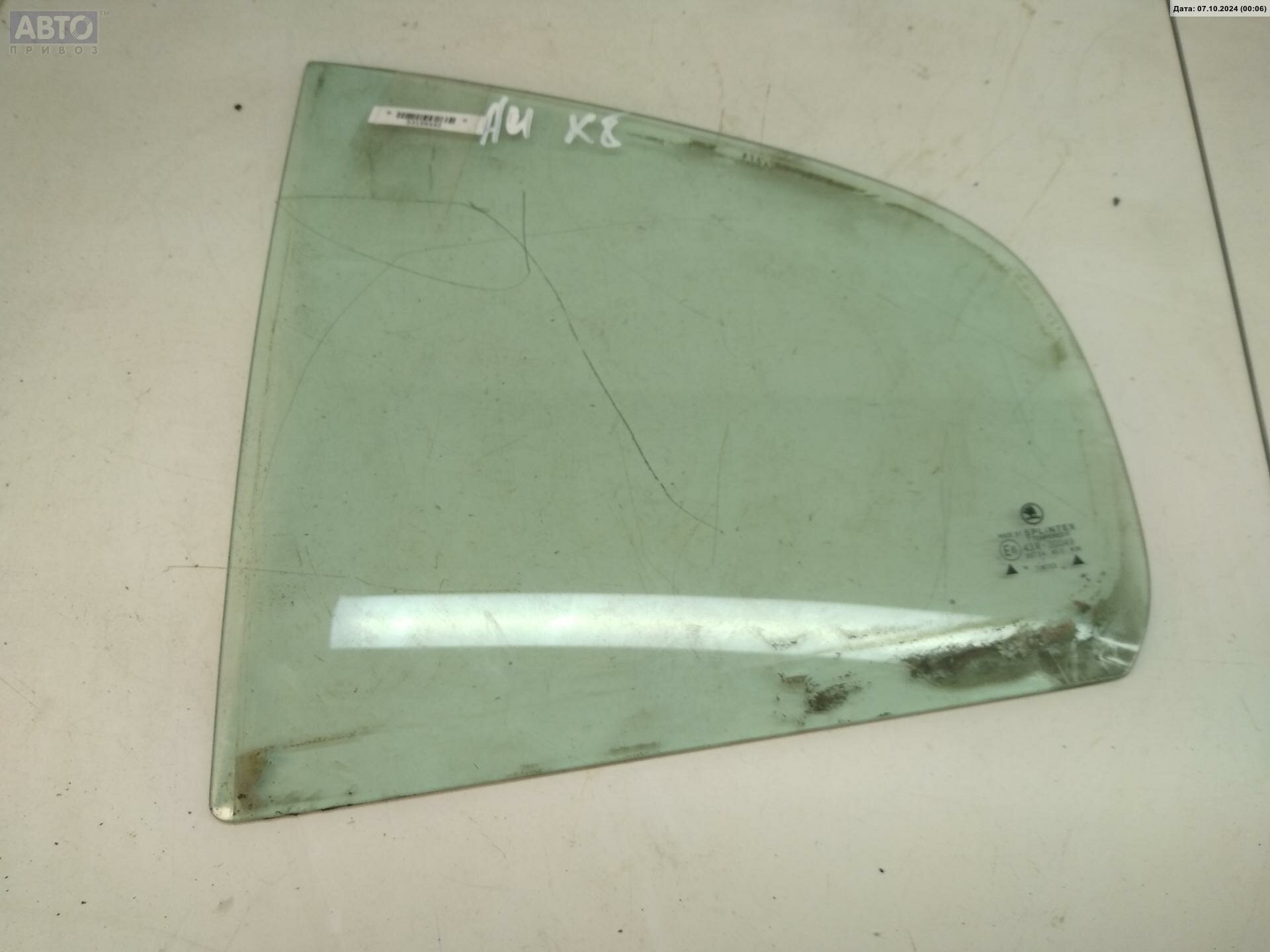 Стекло форточки двери задней левой Skoda Octavia mk1 (A4 1U) 1996-2010