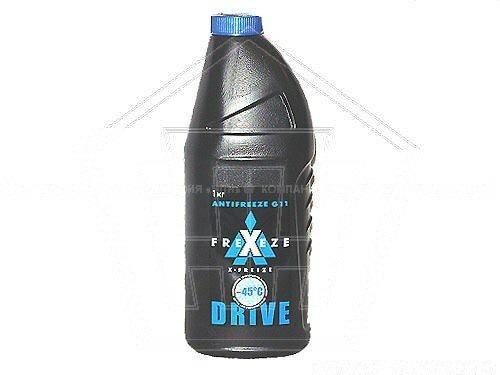 Антифриз x-freeze blue 11 "синтез-пак" (1 кг) -40*с (голубой) (430206065)