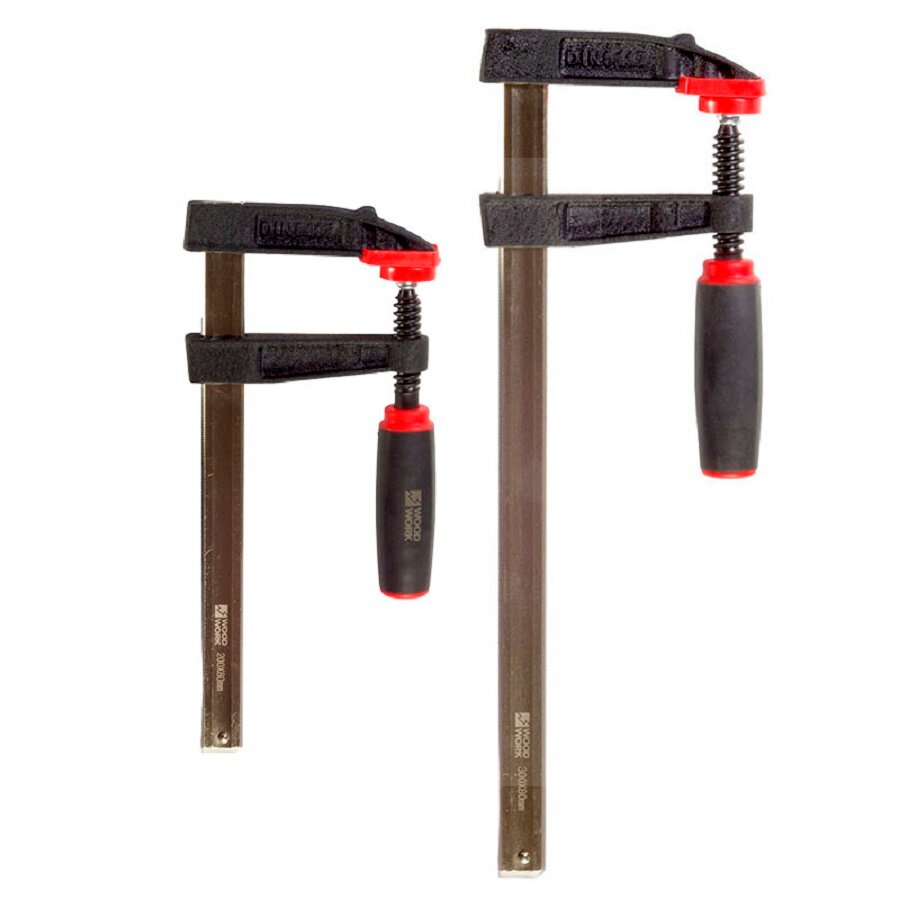 Струбцина F-образная 200х80 мм (ковкий чугун) WOODWORK FCB-2080