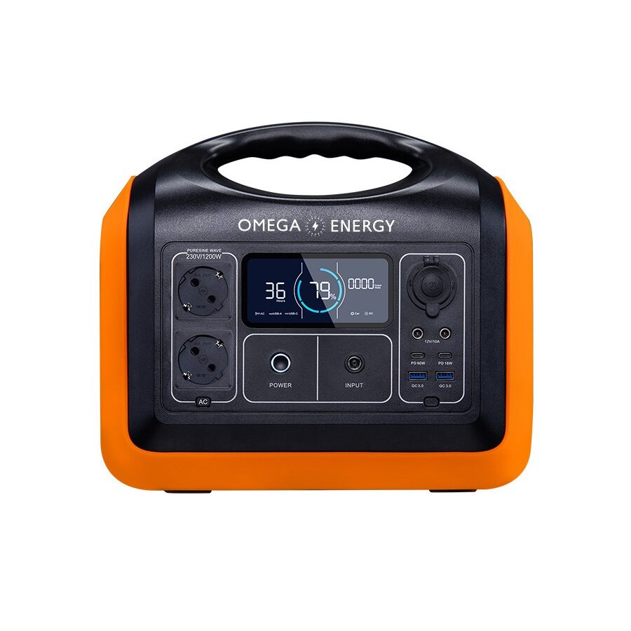 Портативная электростанция OMEGA ENERGY-1200 (UPP-1200)