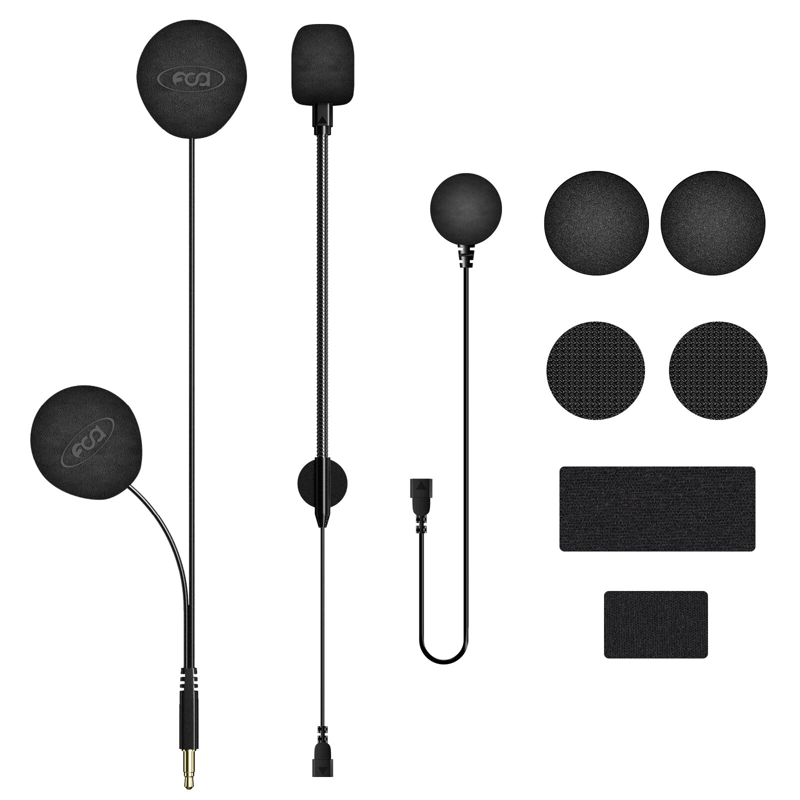 Гарнитура Fodsports HRSQS с микрофоном, только для мотоциклетных шлемов FX8 Pro, FX8 Air, Bluetooth-интерком для мотоциклов