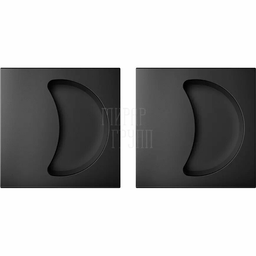 Ручка Armadillo (Армадилло) для раздвижных дверей SH. QUADRO55.010 черный