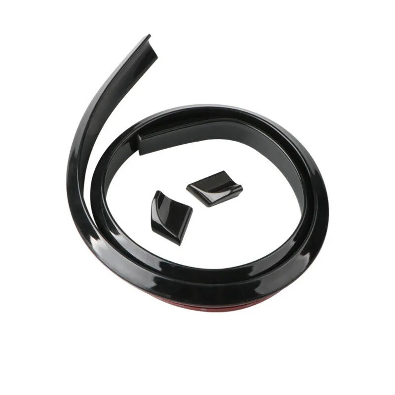 Спойлеры для стайлинга автомобиля 1,5 м, спойлер для самостоятельной сборки для Volvo S40 S60 S80 S90 V40 V60 V70 V90 XC60 XC70 XC90/Tesla Model 3 Y Black