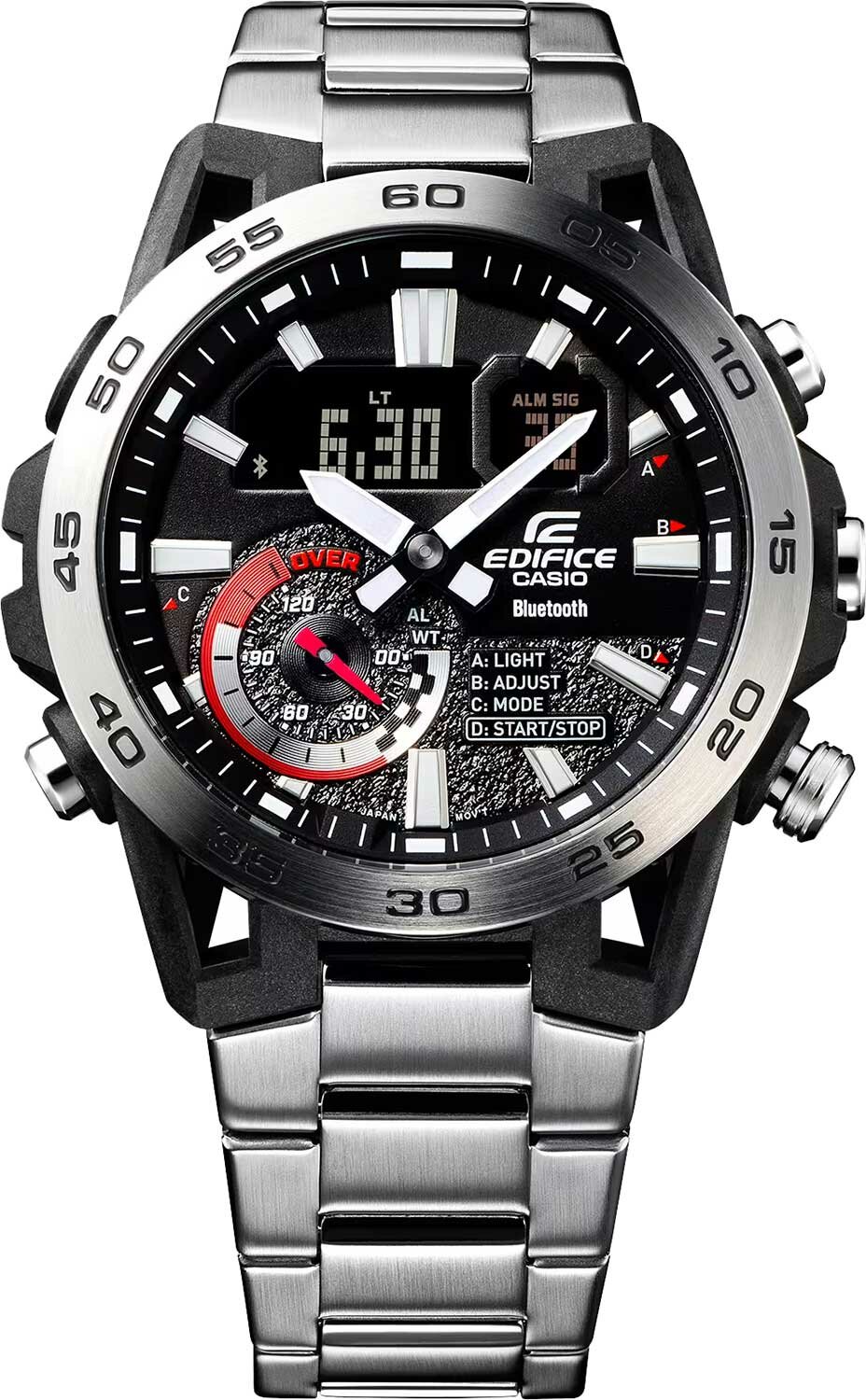 Наручные часы CASIO Edifice, черный/серебристый — фото 1
