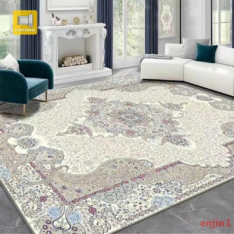 Ковер Carpestique Круговой бархатный ковер в ретро этническом стиле