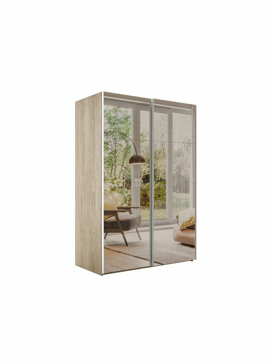 Шкаф купе Эста 2,0 2зерк бронза
