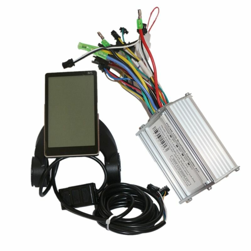 36V 48V 52V 60V 350W 18A Бесщеточный контроллер двигателя постоянного тока Контроллер Ebike M5 ЖК-дисплей Спидометр -HZ