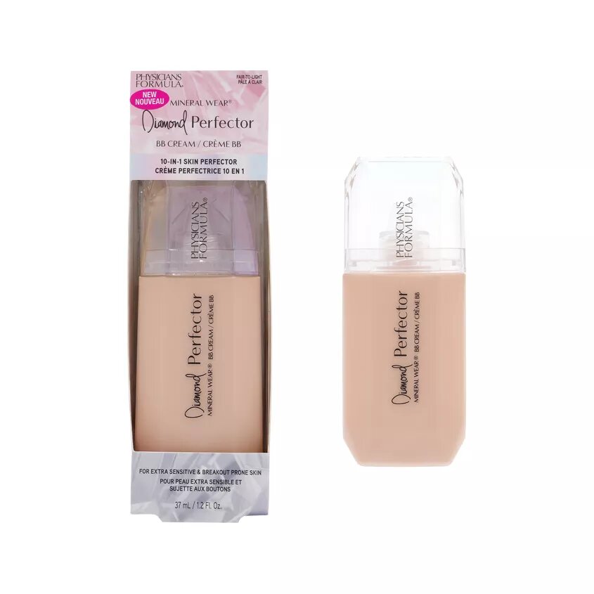 BB-крем тональный для лица PHYSICIANS FORMULA DIAMOND PERFECTOR тон Белоснежно-светлый