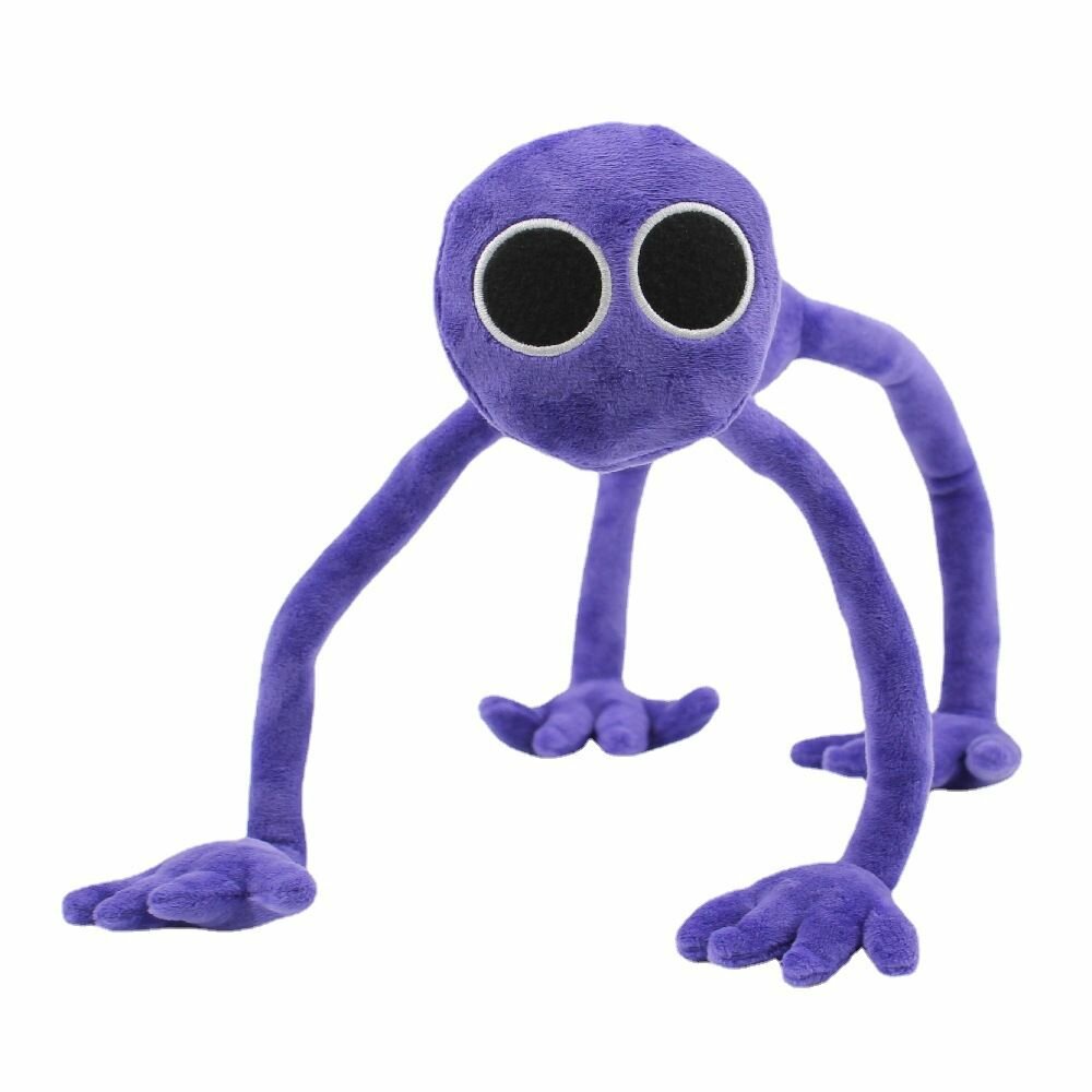 Мягкая игрушка Сиреневый друг из игры Радужные друзья Роблокс детализированный дизайн, безопасный материал, идеальный подарок для коллекционеров