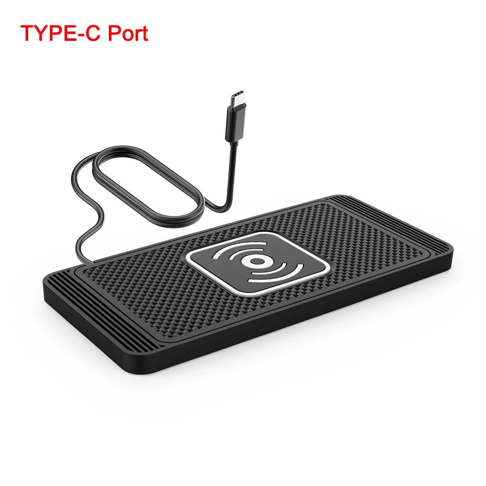 Беспроводная зарядка Type C Port, быстрая зарядка