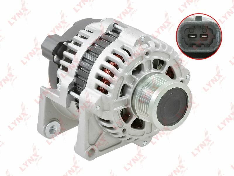 Генератор LYNXauto EA-1299. Для: Chevrolet, Шевроле, Aveo(Авео) 1.6 11> / Cruze(Круз) 1.6-1.8 09>, Opel, Опель, Astra(Астра) J 1.6-1.8 09> / Insignia(Инсигния) A 1.6-1.8 08> / Zafira(Зафира).
