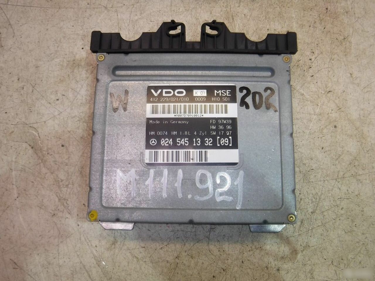 Блок управления двигателем Mercedes-Benz C-класс W202/S202 (1993—1997) 0245451332