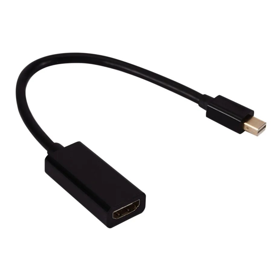Mini DP к HDMI адаптер кабель 4K/1080P PzzPss 1080P Black