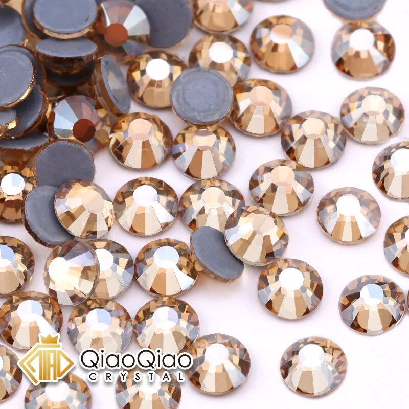 Стразы QIAO SS6-SS30 GSHA AB Золотая Тень