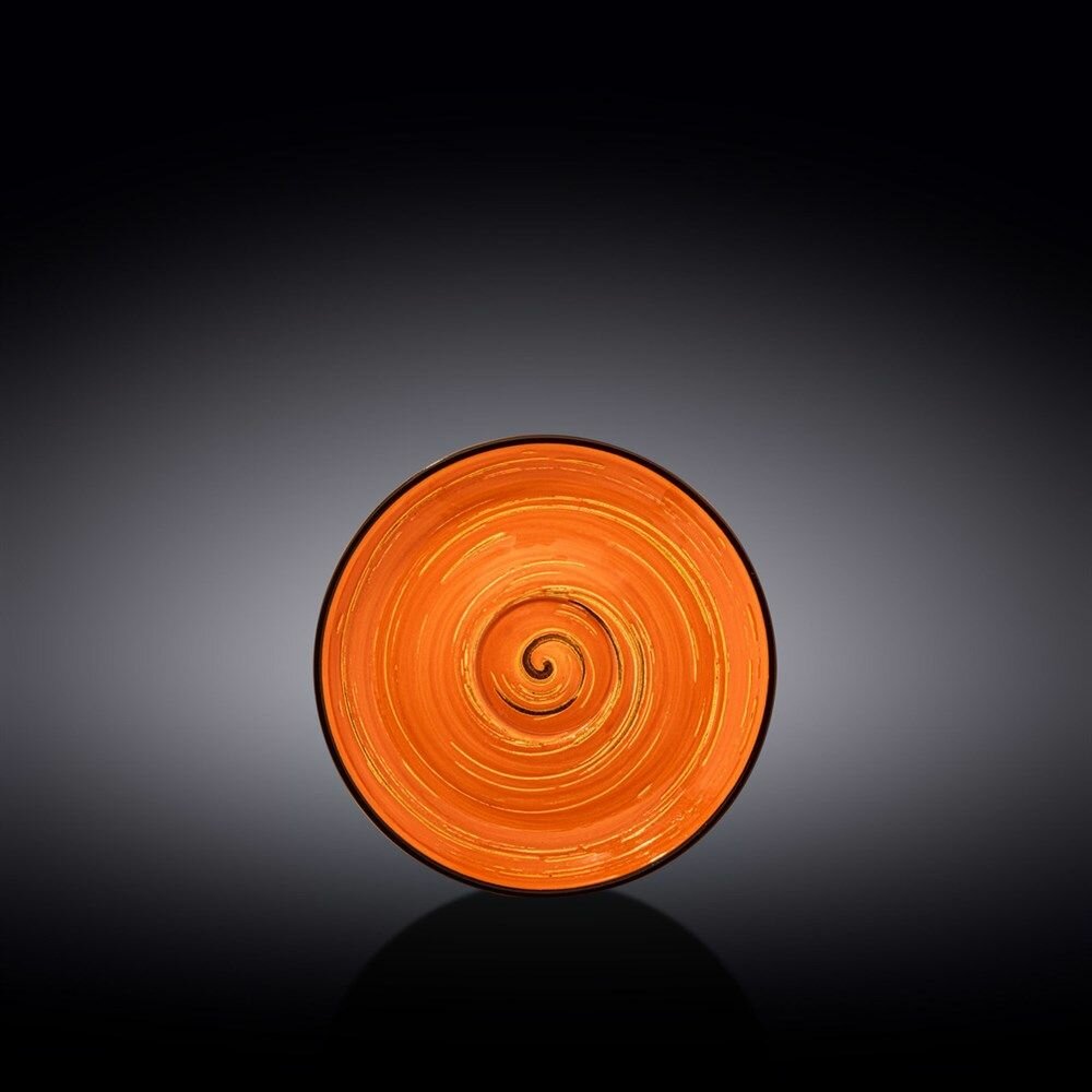 Блюдце Spiral Orange 14 см. Wilmax