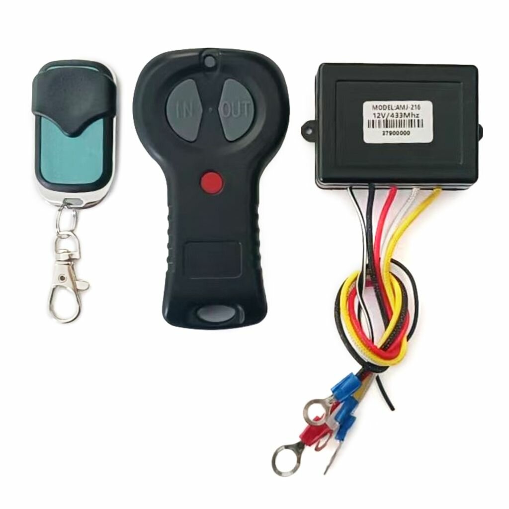Беспроводная лебедка восстановления 433 МГц DC12V Подходит для автомобиля Auto ATV SUV Водонепроницаемый
