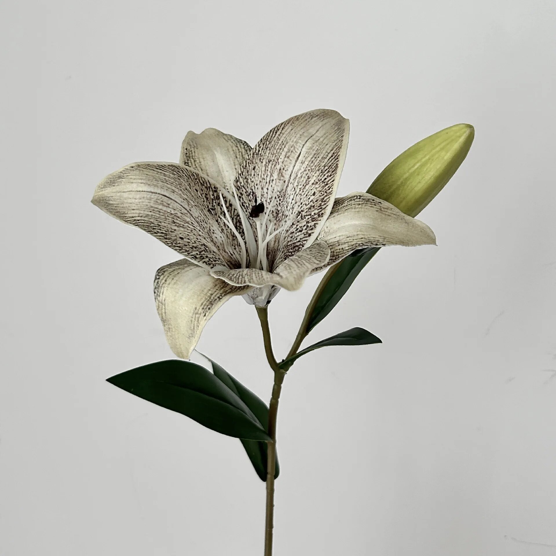 50 см искусственный букет цветов лилии шелковые искусственные цветы цветочный декор букет для Gray