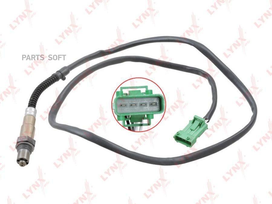 LYNXAUTO DM-2059 Датчик кислорода CITROEN 1.4-2.0 Berlingo 96-02 / C-Elysee 12> / C3 / Picasso 10> / C4 04> / Evasion ()