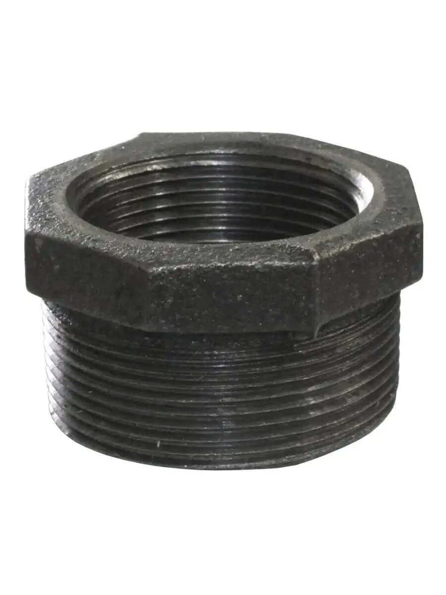 Футорка стэн чугун, переходная, Ду 50-40, 2"-1 1/2", ВР-НР, 1 шт