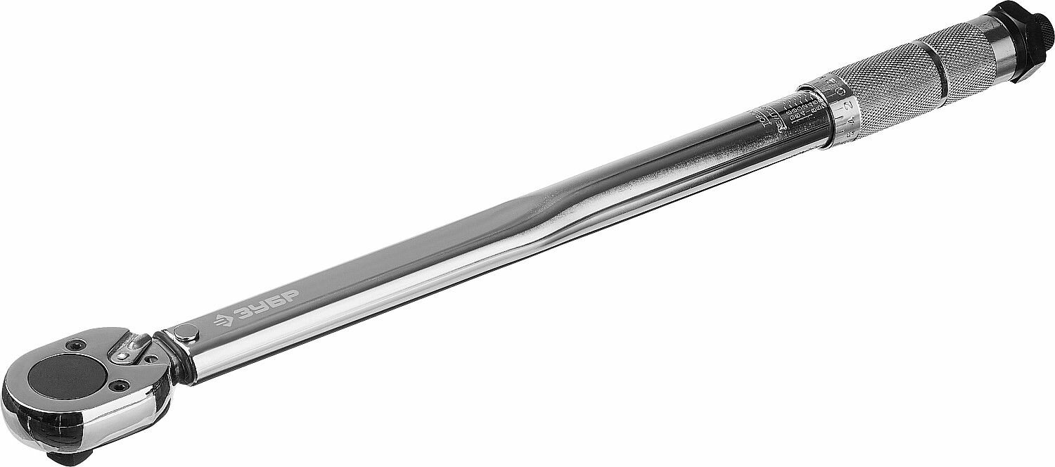 Динамометрический ключ ЗУБР 1/2", 28 - 210 Н м, профессиональный, с метрической шкалой 64094-210_z01