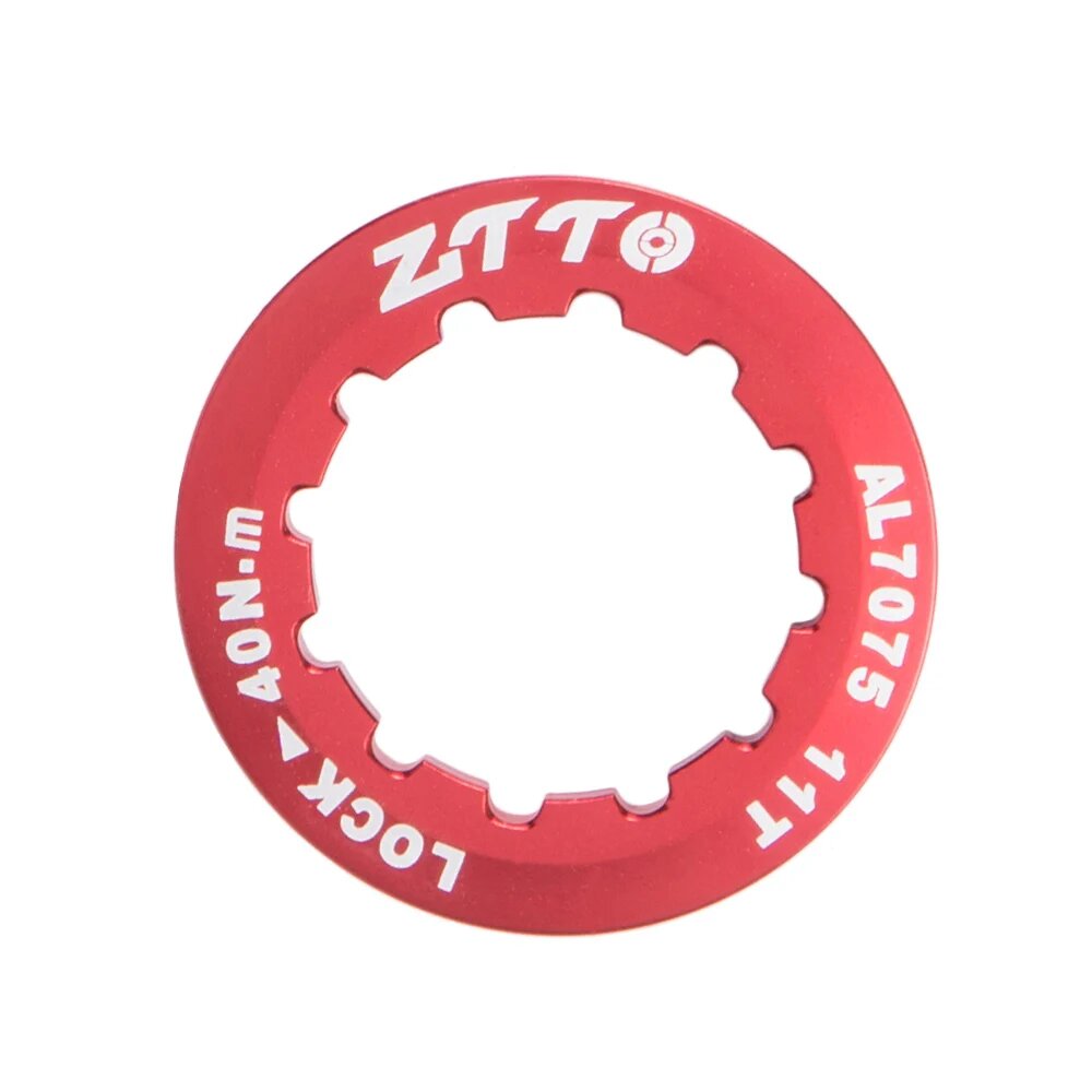 ZTTO Крышка кассеты велосипеда, 11T, Red/Красный