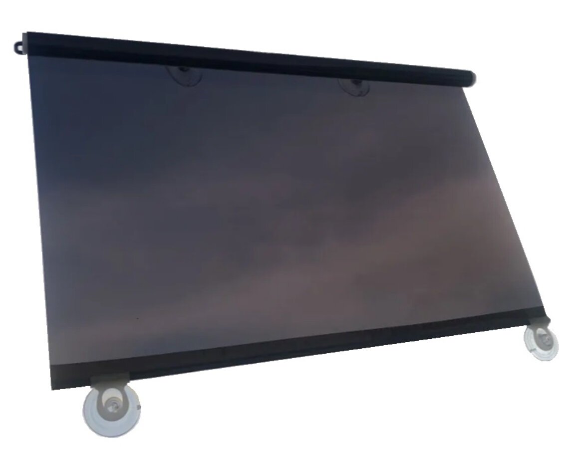 Шторка-тонировка 5% (64х130 см) роликовая, черная. 1 шт