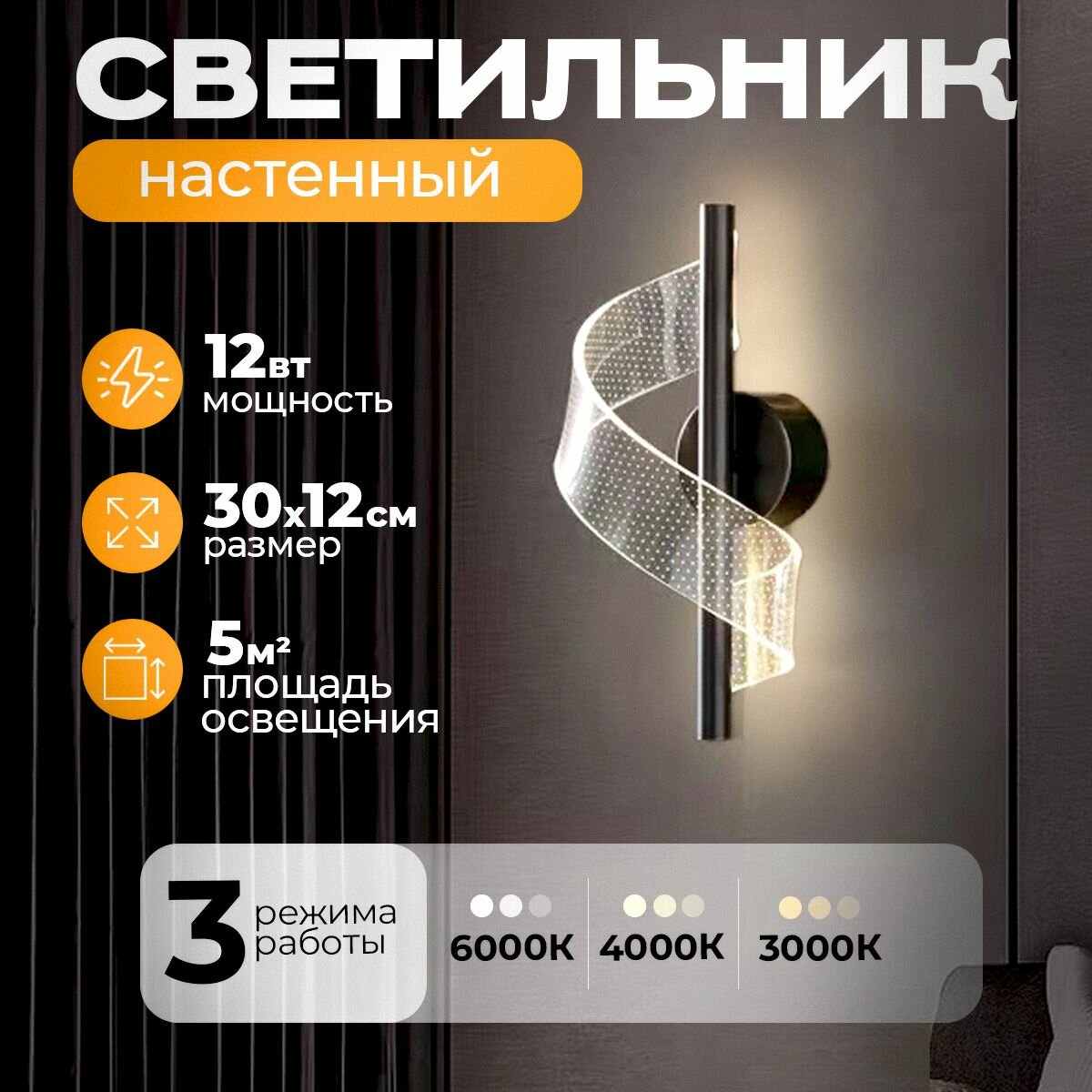 Настенный светильник
