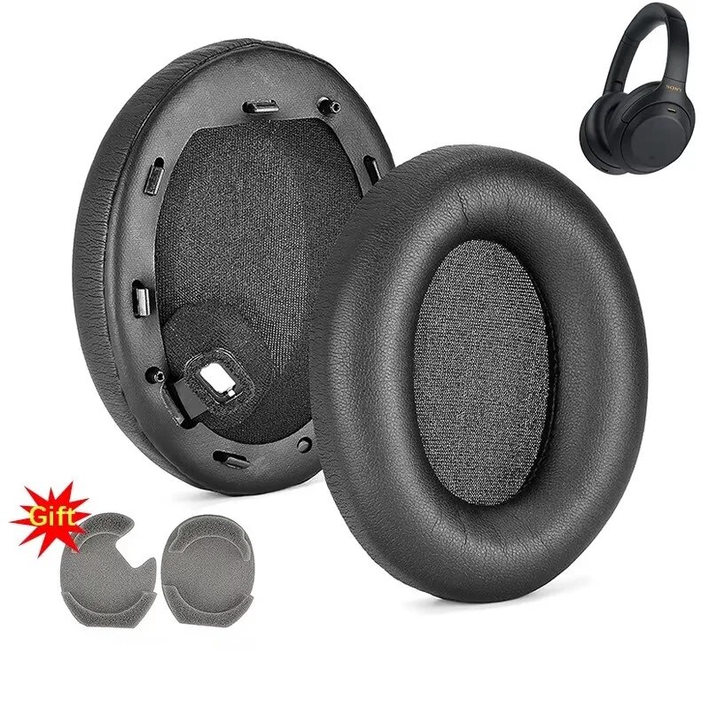 Replacement Earpads for Sony Wh-1000XM4 WH1000XM4 Wireless Headphones Earpad, Ear Cushion, Earmuff Sleeve, 1000xm4 ear pads