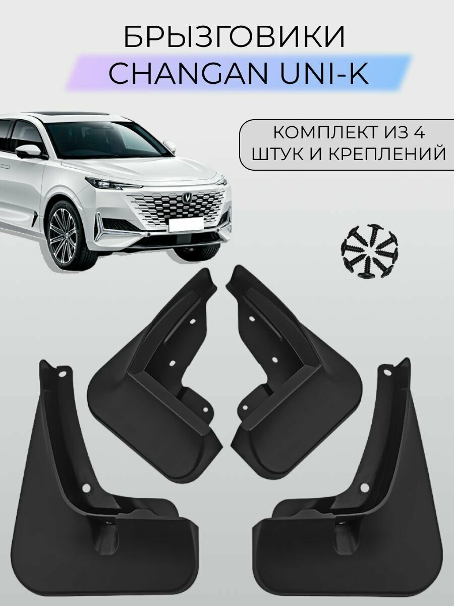 Брызговики Changan Uni-K / Чанган Юни-К 2022-2024 SKParts