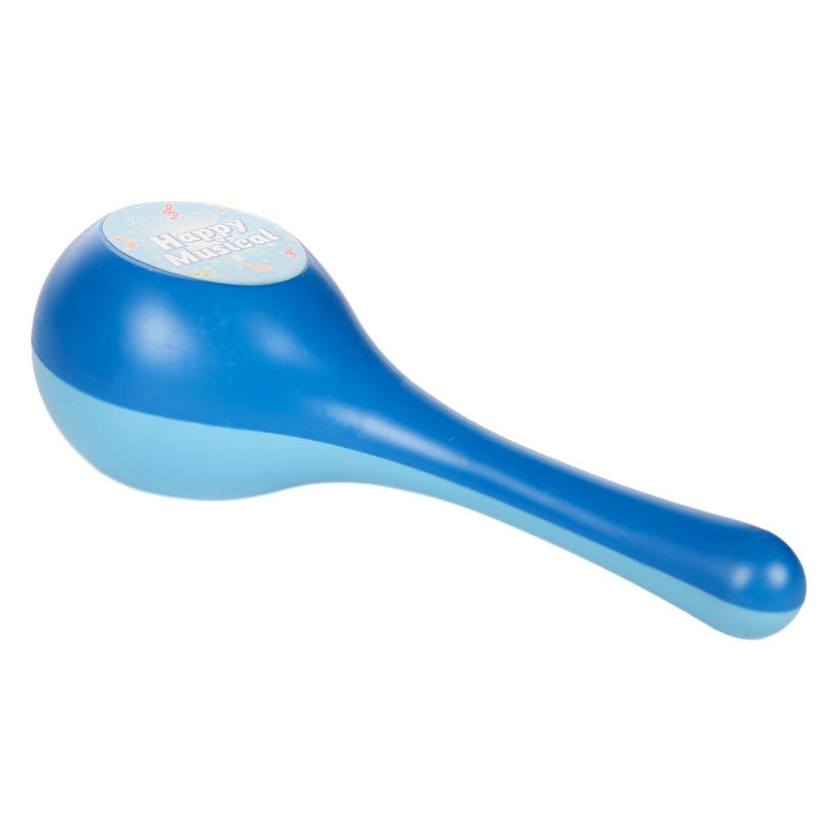 Маракас музыкальный пластиковый 21х14х4,5 см яркий для детей и взрослых