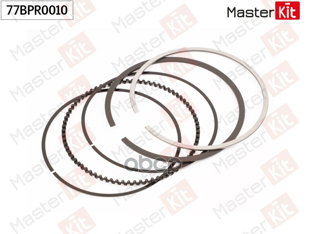 Кольца поршневые (к-т на 1 поршень) (0,5) MITSUBISHI 4G18 77BPR0010 MasterKit арт. 77BPR0010