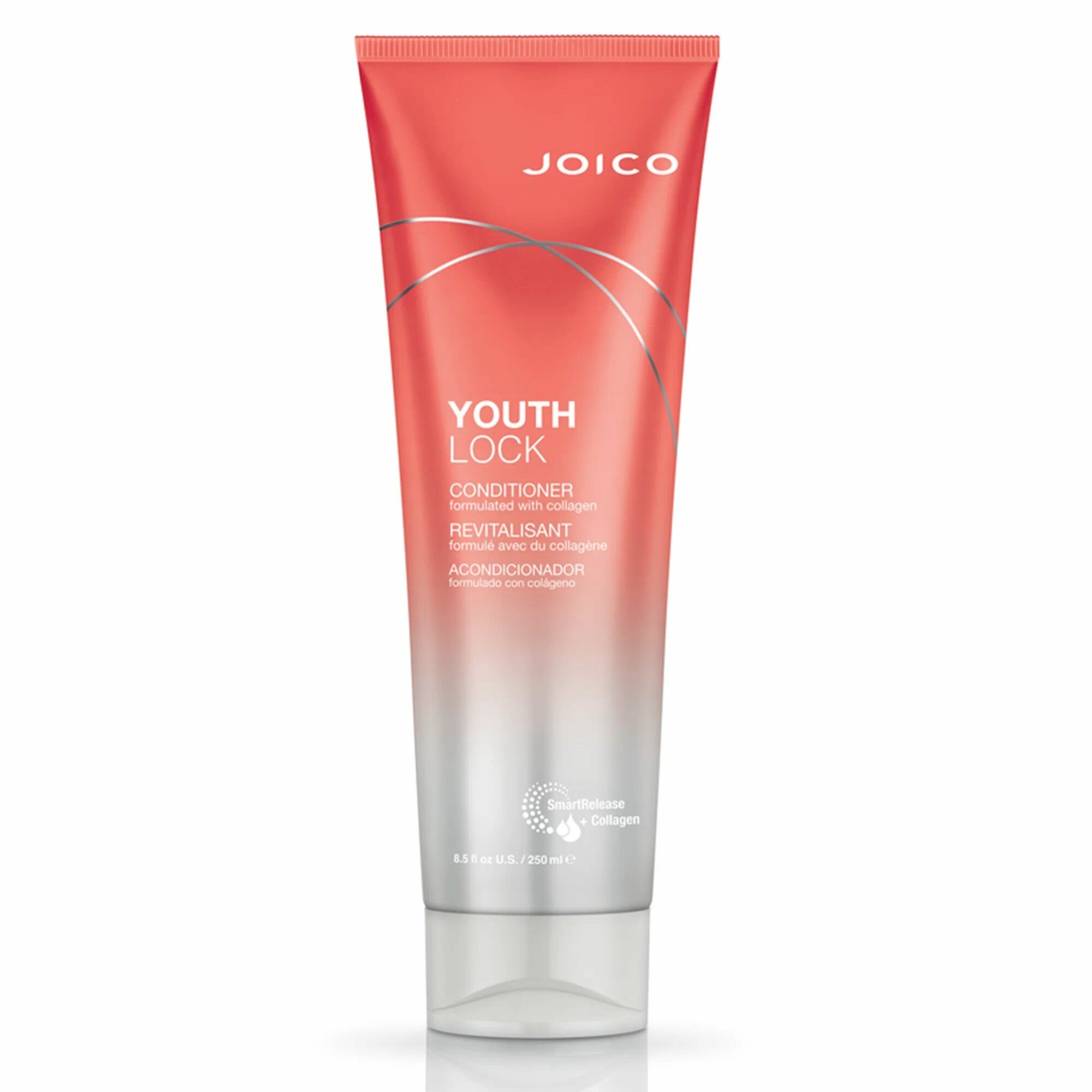 Joico Youth Lock Кондиционер для сухих волос, с коллагеном и блеском, 250мл