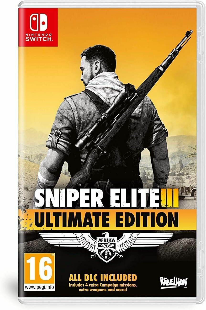 Игра Sniper Elite 3 (III) Ultimate Edition для Nintendo Switch