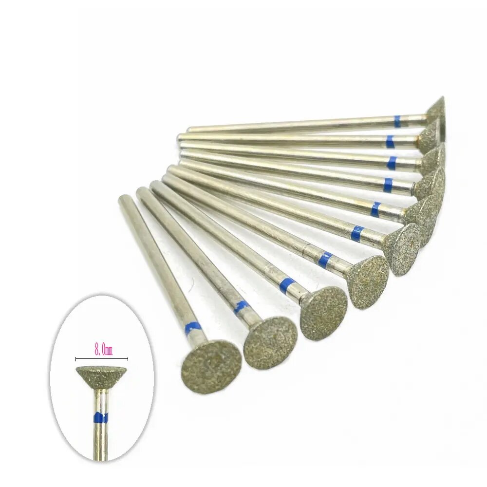 Наборы алмазных шлифовальных сверл Xceldent 10 шт. 2,35 мм 35-MK80