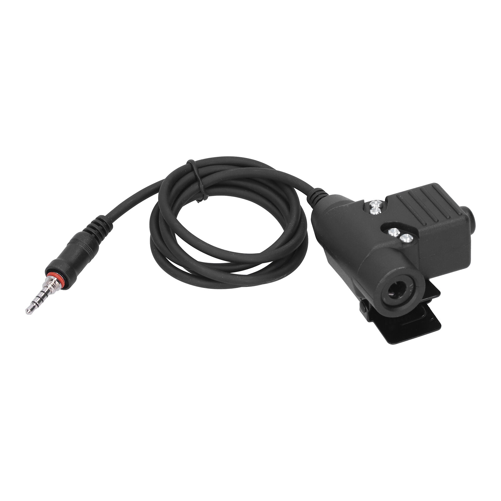 U94 PTT Cable Plug Headset Adapter Fit for YAESU Vertex VX 6R/VX 7R Walkie Talkie