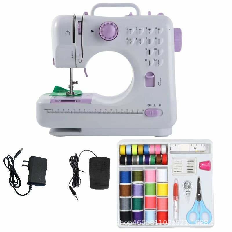 Многофункциональная электрическая швейная машина с ножным управлением