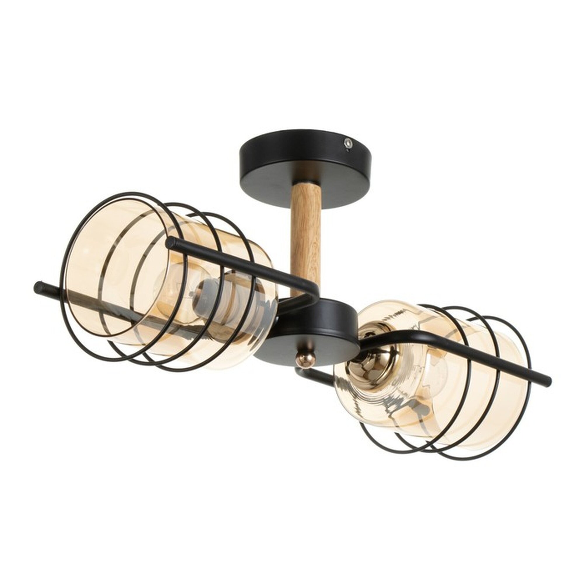 Люстра BayerLux "Моана", E27, 40 Вт, IP20, 2 лампы, 43x14x21 см