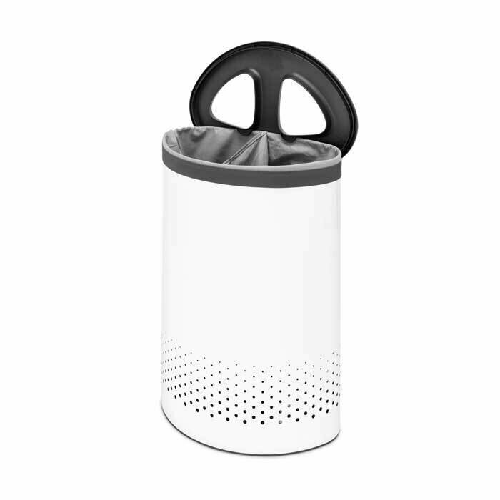 Бак для белья Brabantia белый 55л 304903-LI