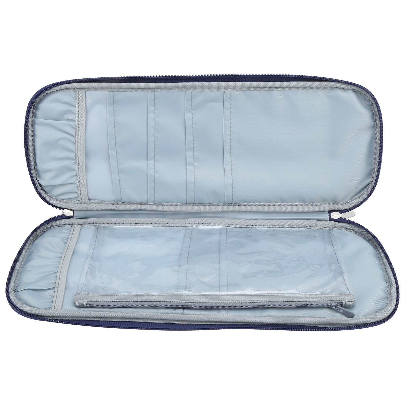 Сумка для вязания крючком из ткани Оксфорд с длинной иглой для швейных инструментов, чехол для принадлежностей для вязания, фиолетовый