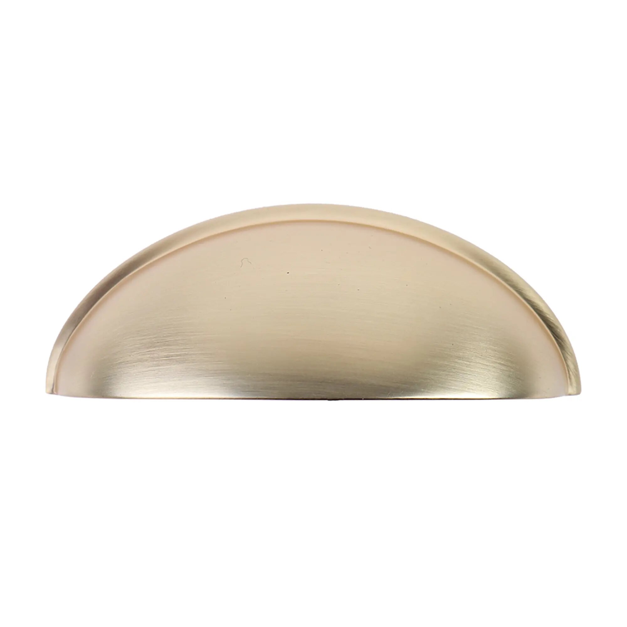 Larvij ручка-ракушка 76 мм золото мебельная фурнитура стильная и долговечная