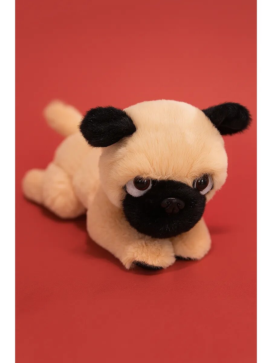 Мягкая игрушка Мопс 30см