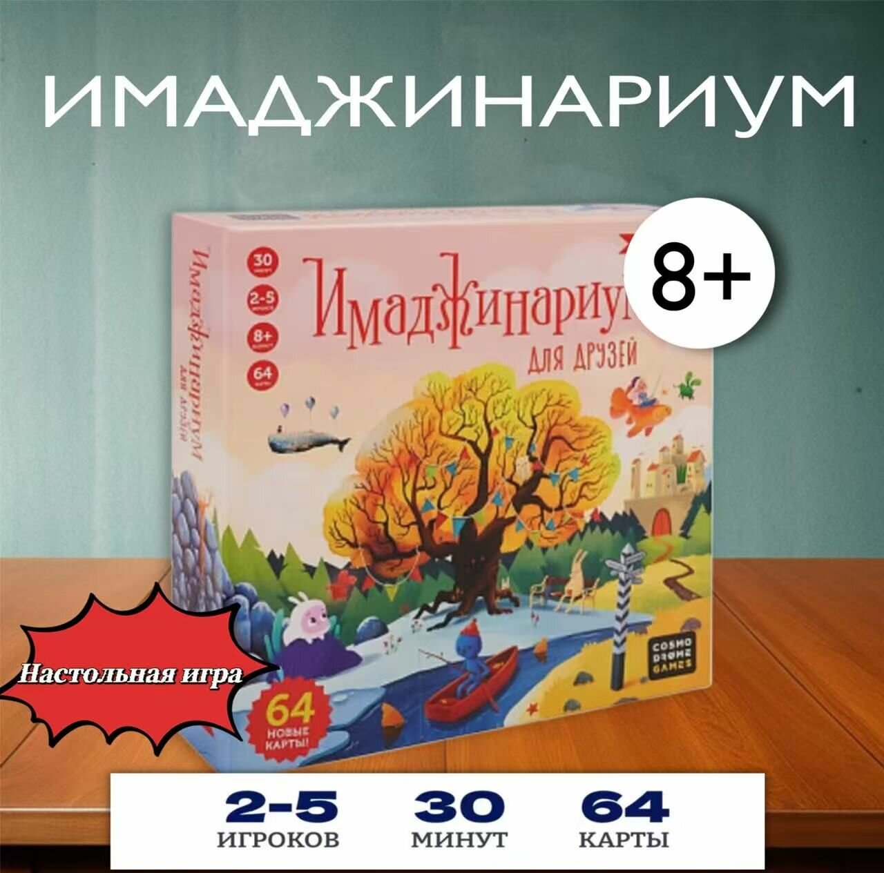 Настольная игра на ассоциации Имаджинариум