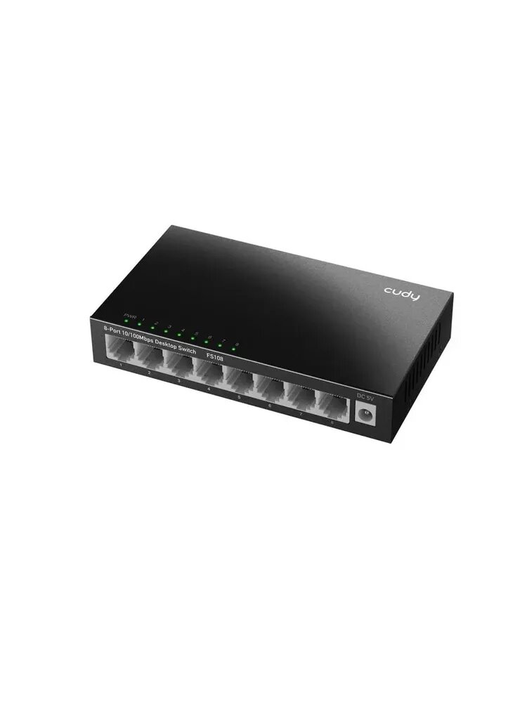 Коммутатор Cudy FS108 (L2) 100Мбит/с неуправляемый