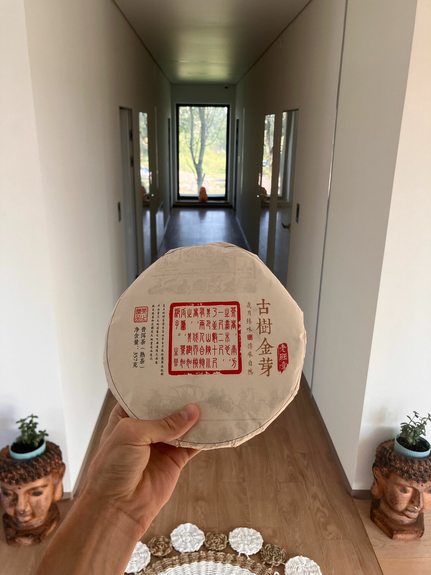 Шу Пуэр Юнмин "Гушу Цзинь Я", 2009 г, 357 гр